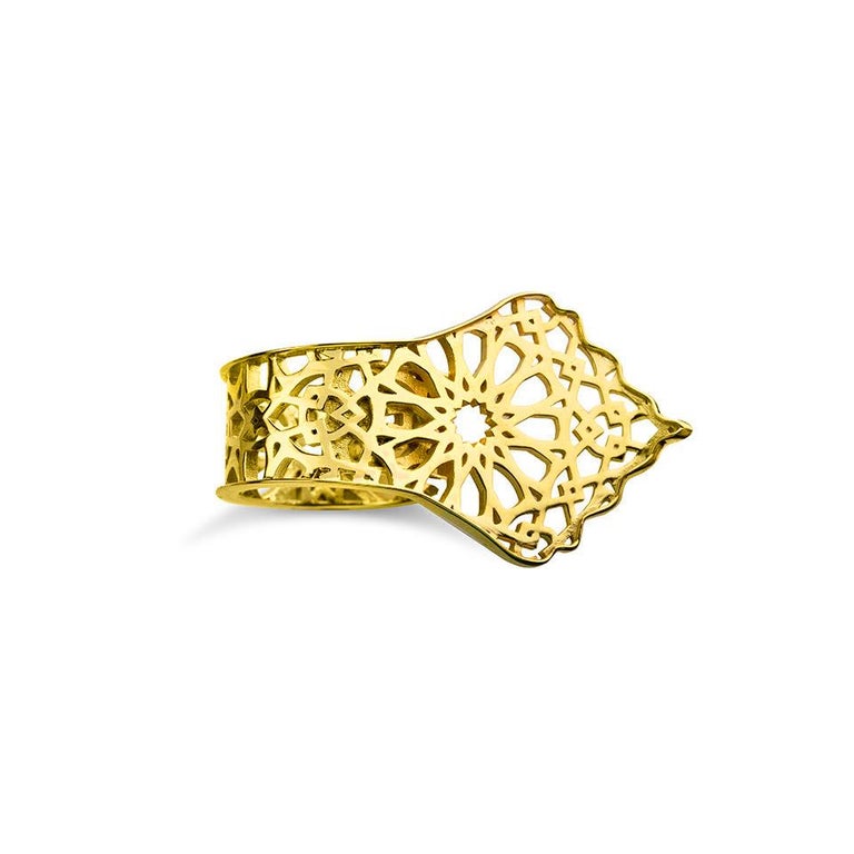 Customizable Tail Ring in 18K Yellow Gold For Sale at 1stDibs