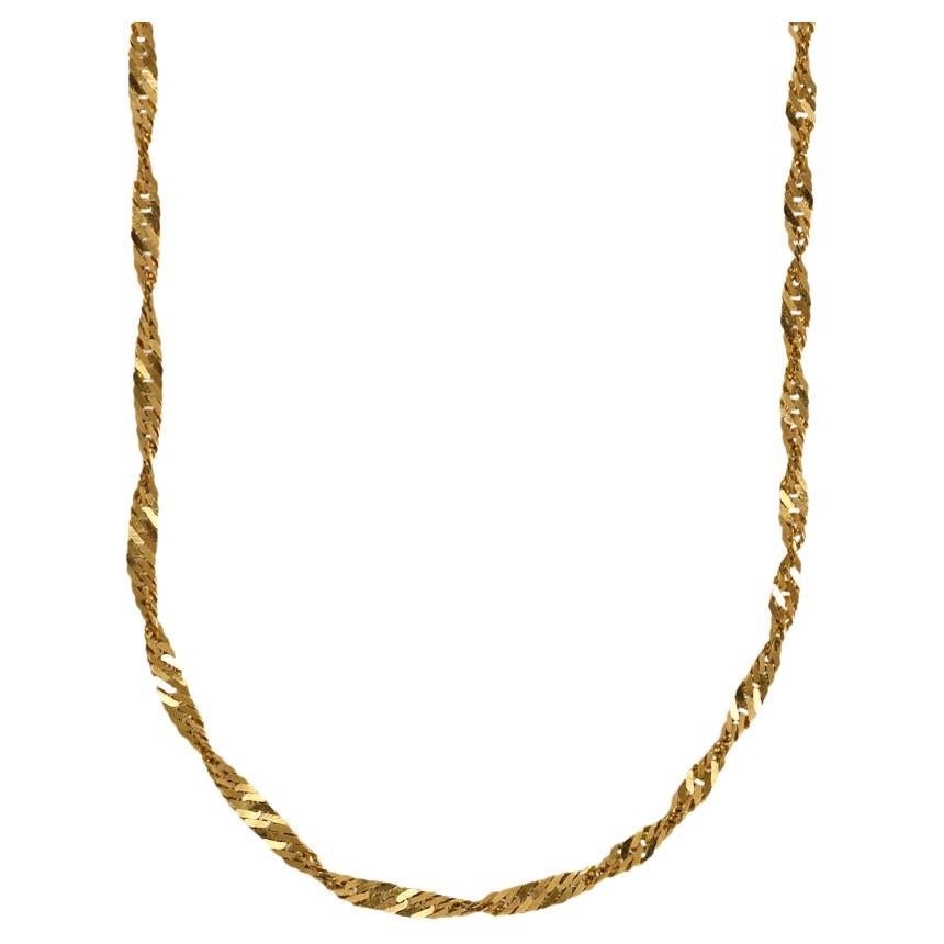 Victorian 10 Karat Gold and Diamond Chain at 1stDibs | 10 karat gold chain