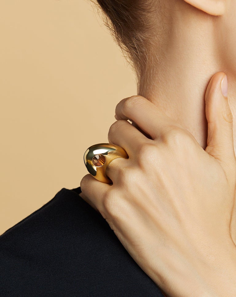 Customizable 18kt Fairmined Ecological Yellow Gold Man Ray Le Trou ...
