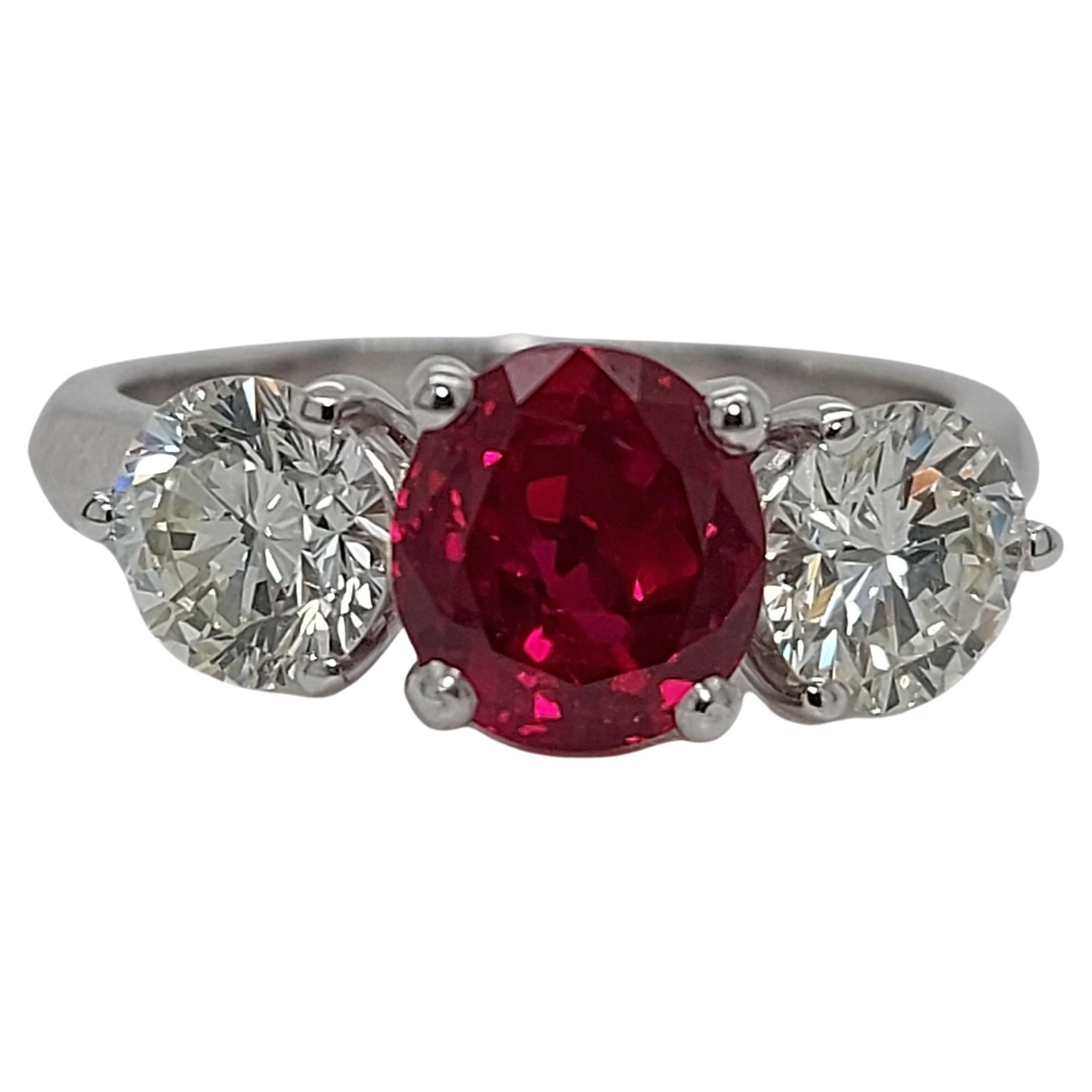 Vivid 5.82ct Sapphire Ring at 1stDibs