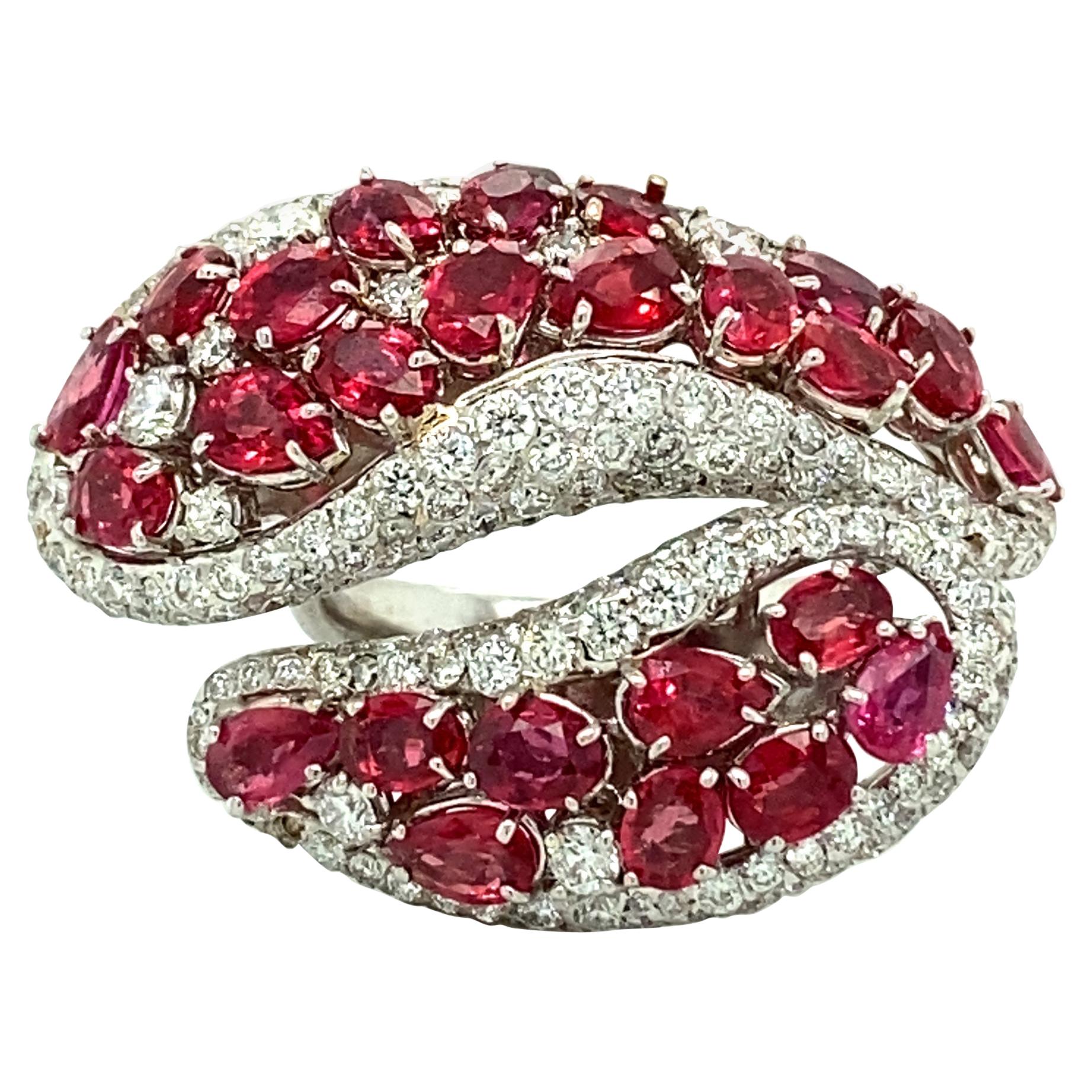 Cellini Jewelers 18kt white gold, 3.07 MultiColor Sapphire and Diamond ...