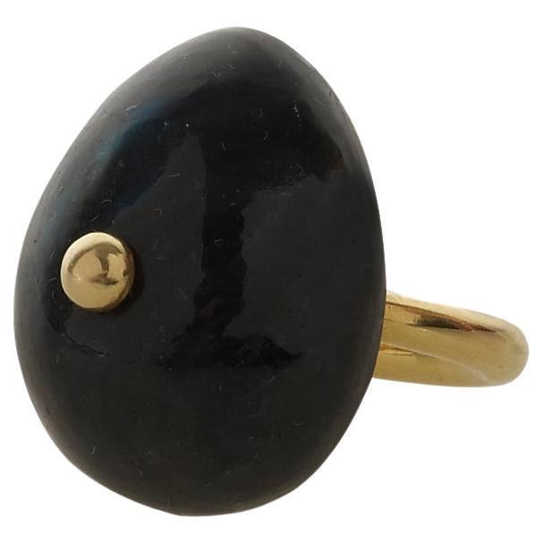 Pol Bury Belgium 1968 2002 Rare Sculptural Kinetic Platforms Ring In ...