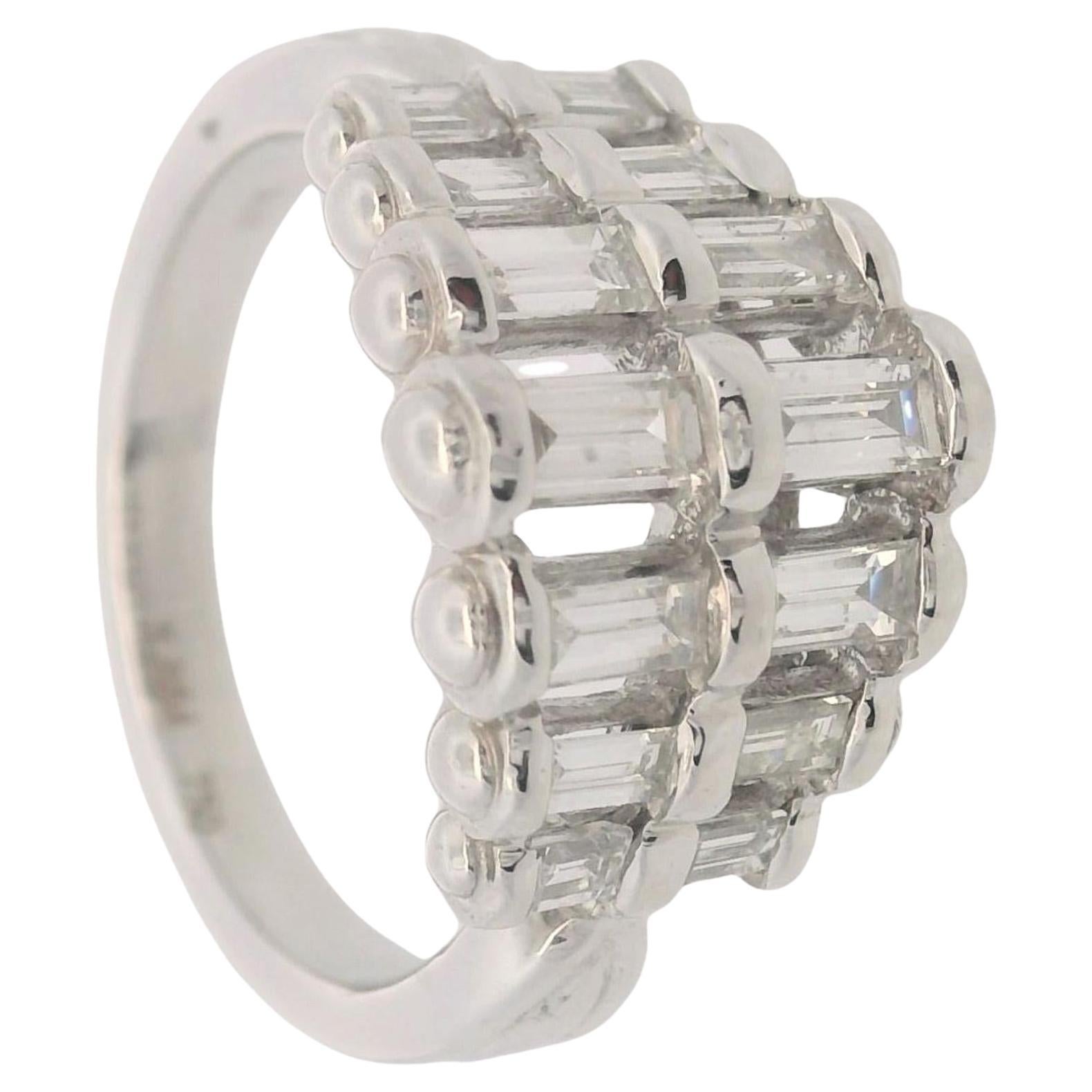 BOUCHERON Paris Serpent-Kaa Ring In 18Kt White Gold With VS Diamonds ...