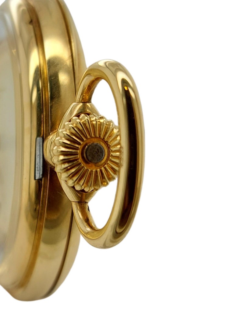 18kt Yellow Gold Patek Philippe and Cie Savonette / Hunter Case Pocket ...