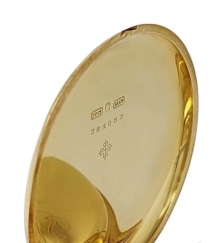 18kt Yellow Gold Patek Philippe and Cie Savonette / Hunter Case Pocket ...