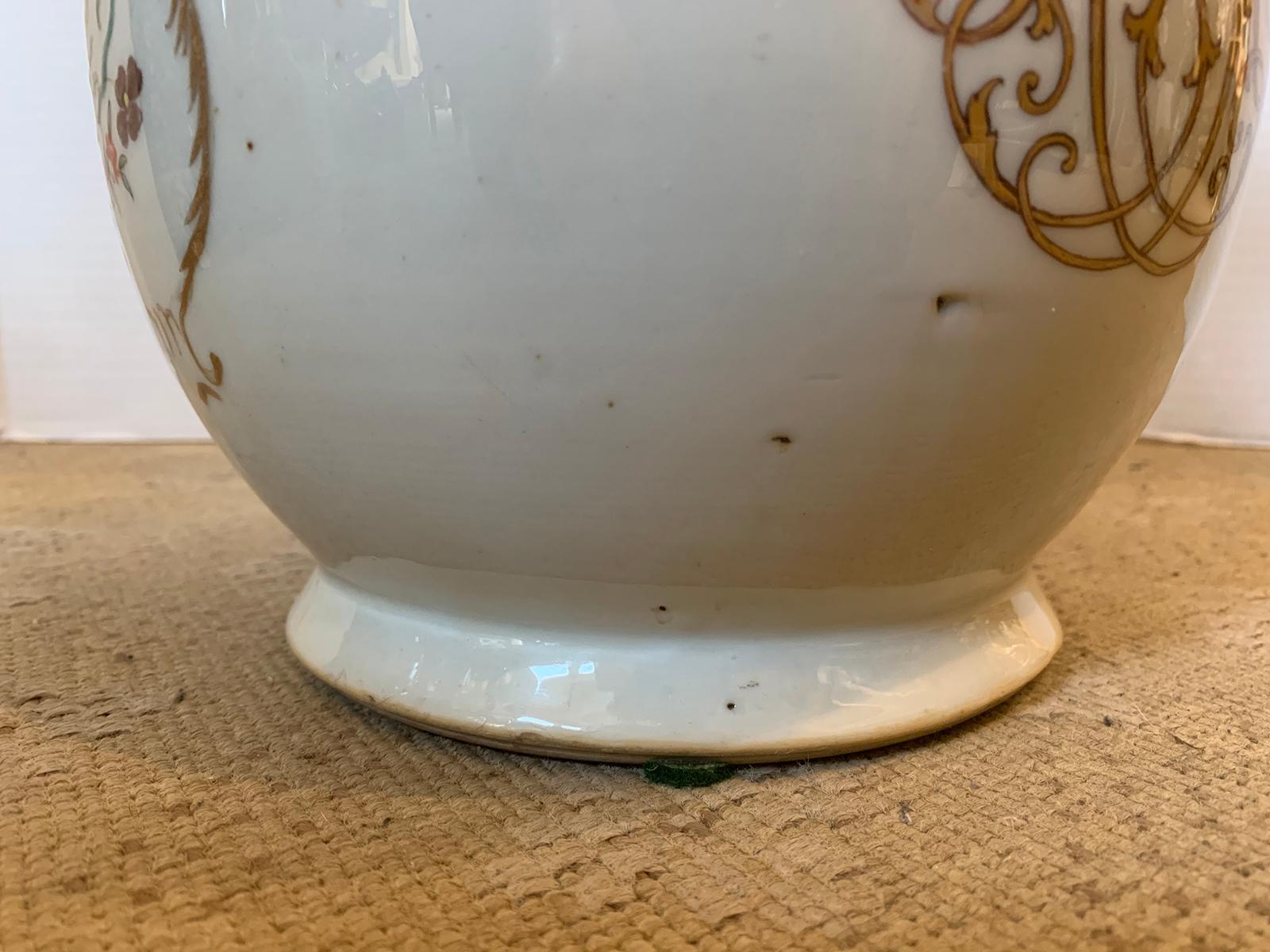 18th-19th Century Chinese Export Porcelain Pitcher, Unmarked For Sale ...