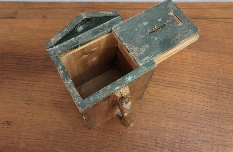 18th/19th Century Church Tithing / Offering Box For Sale at 1stDibs