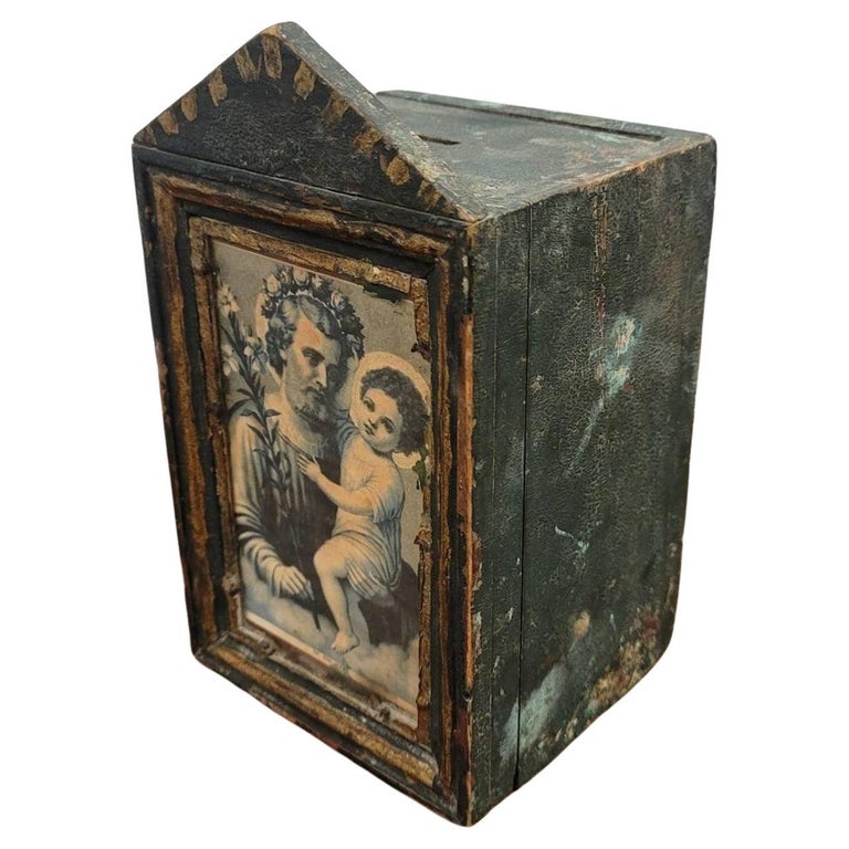 18th/19th Century Church Tithing / Offering Box For Sale at 1stDibs