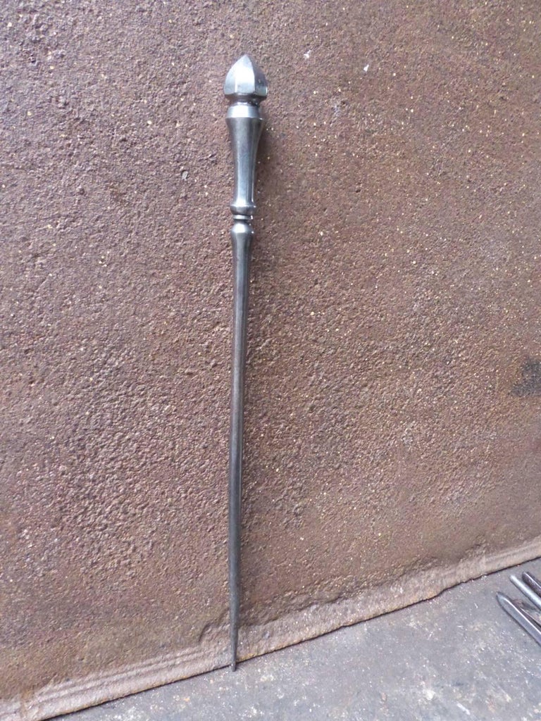 18th-19th Century English Georgian Fireplace Poker or Fire Poker at 1stDibs