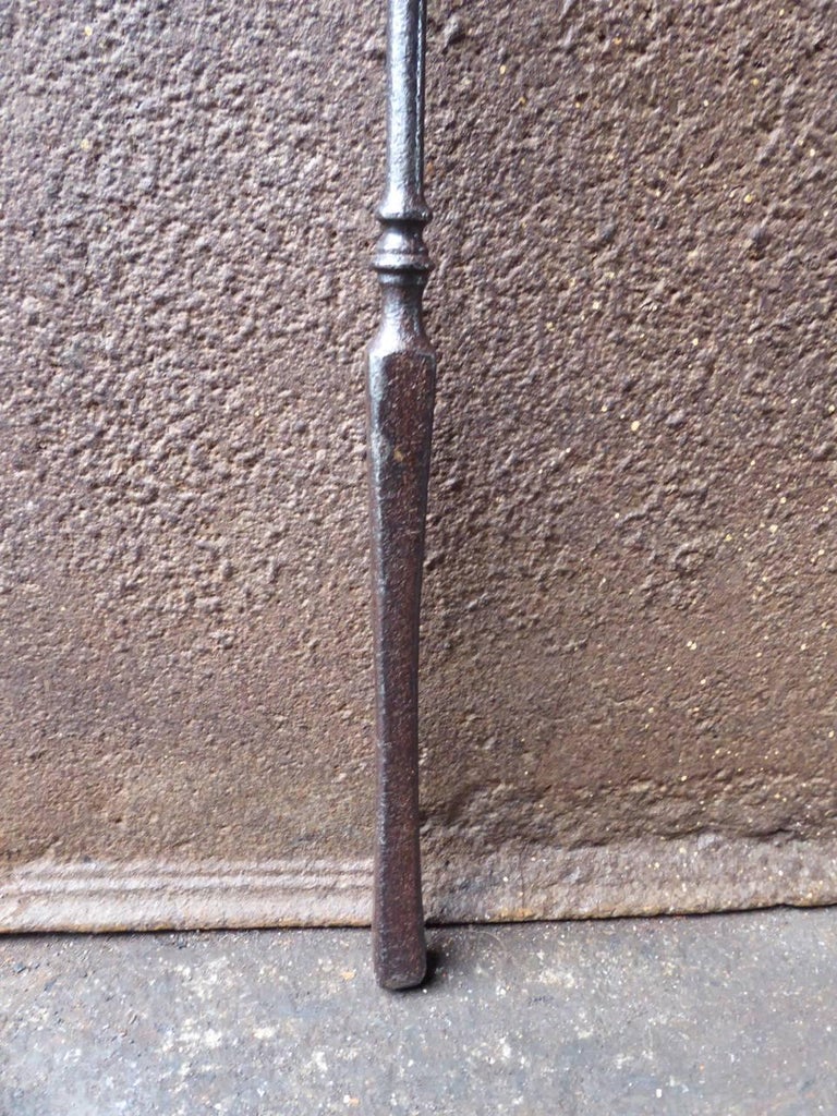 18th-19th Century English Georgian Fireplace Poker or Fire Poker at 1stDibs