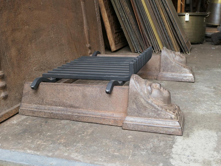 18th-19th Century French Fire Grate, Fireplace Grate For Sale at 1stDibs