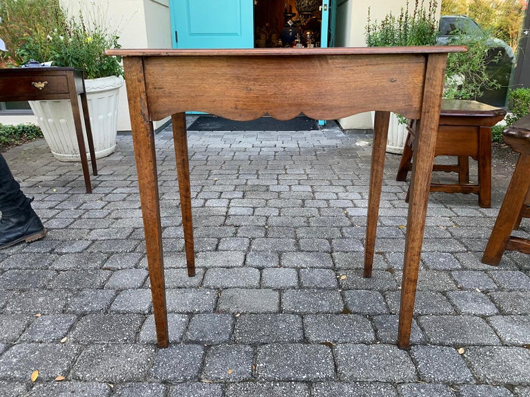 18th-19th Century French Provincial Rectangular Side Table with ...