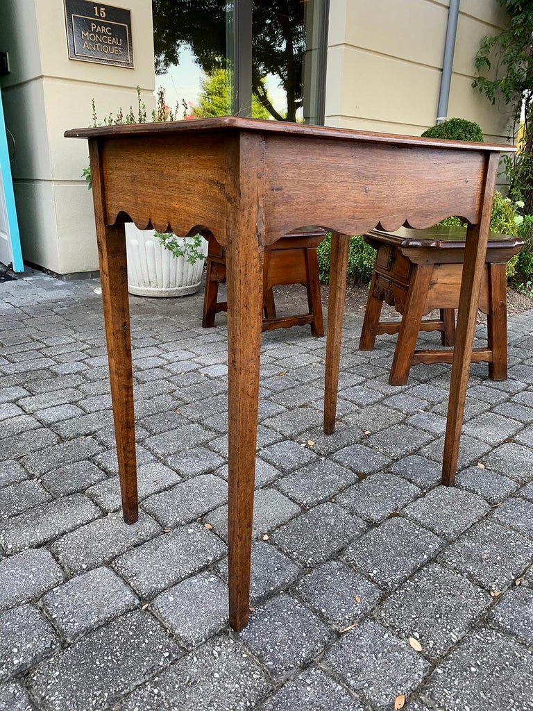 18th-19th Century French Provincial Rectangular Side Table with ...