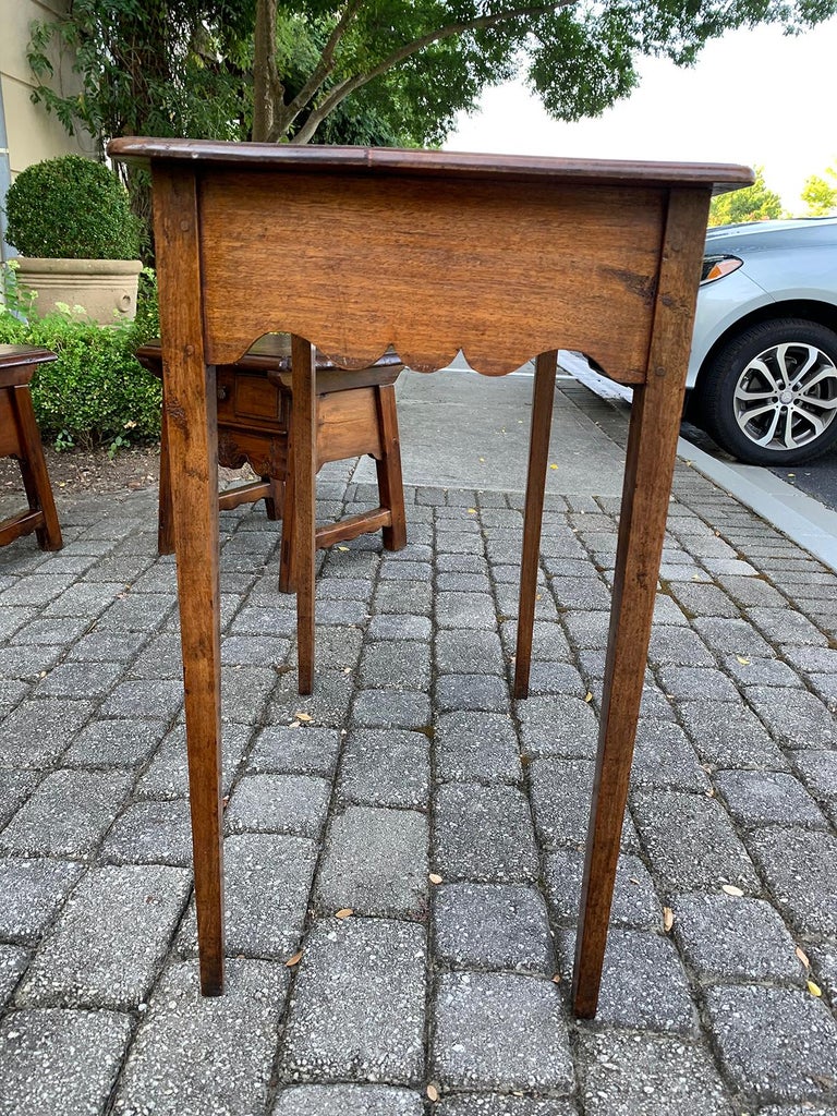 18th-19th Century French Provincial Rectangular Side Table with ...