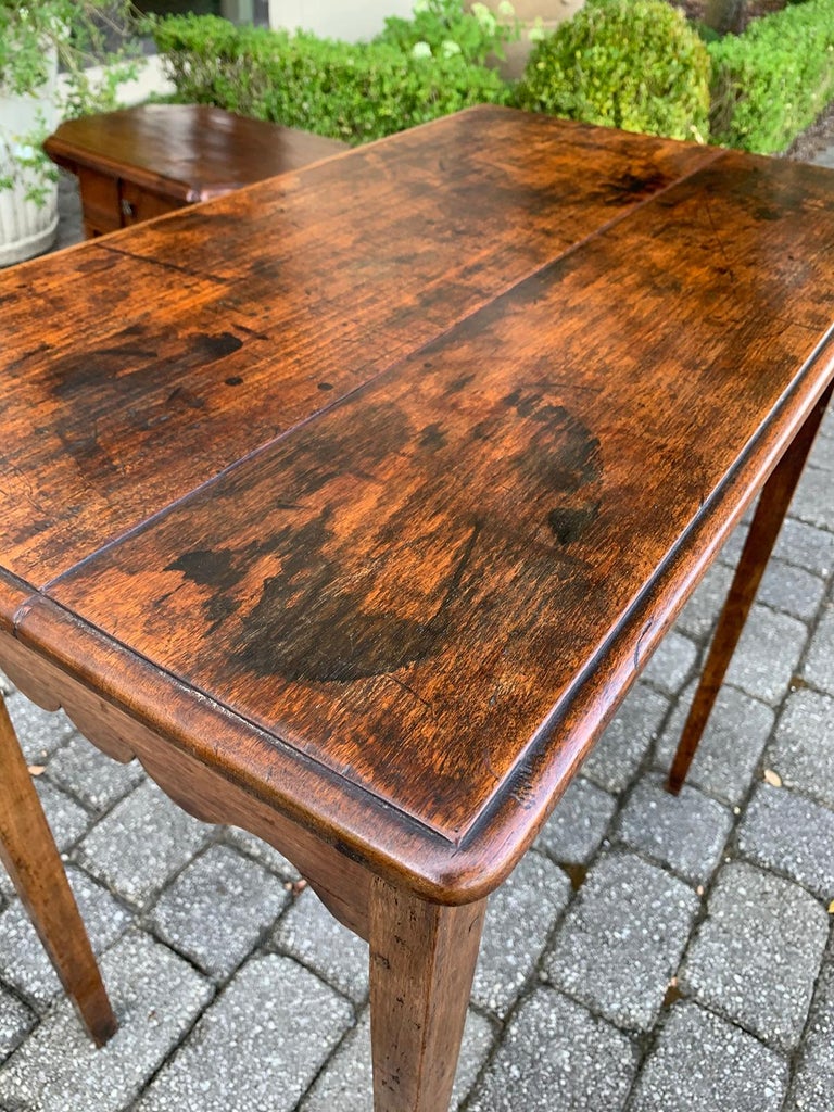 18th-19th Century French Provincial Rectangular Side Table with ...