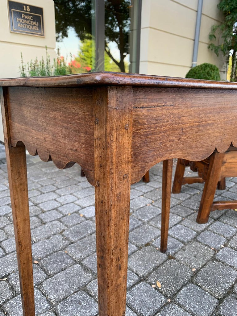 18th-19th Century French Provincial Rectangular Side Table with ...