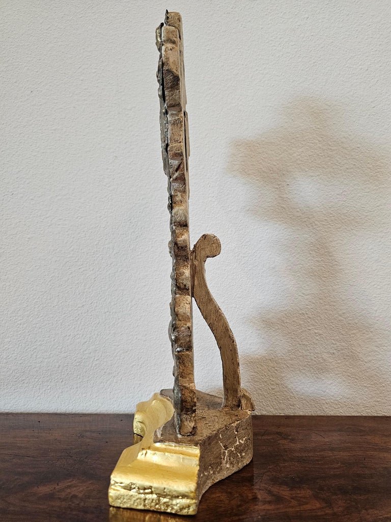 18th/19th Century Italian Baroque Silvered Metal Altar Monstrance ...