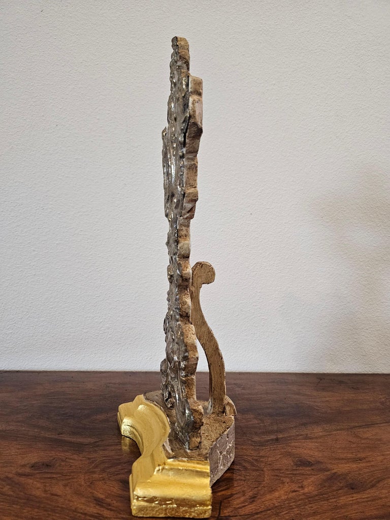 18th/19th Century Italian Baroque Silvered Metal Altar Monstrance ...