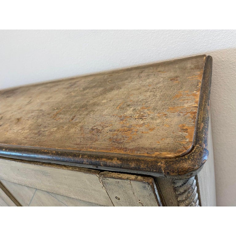 18th/19th Century Swedish Gustavian Period Painted Pine Kitchen ...