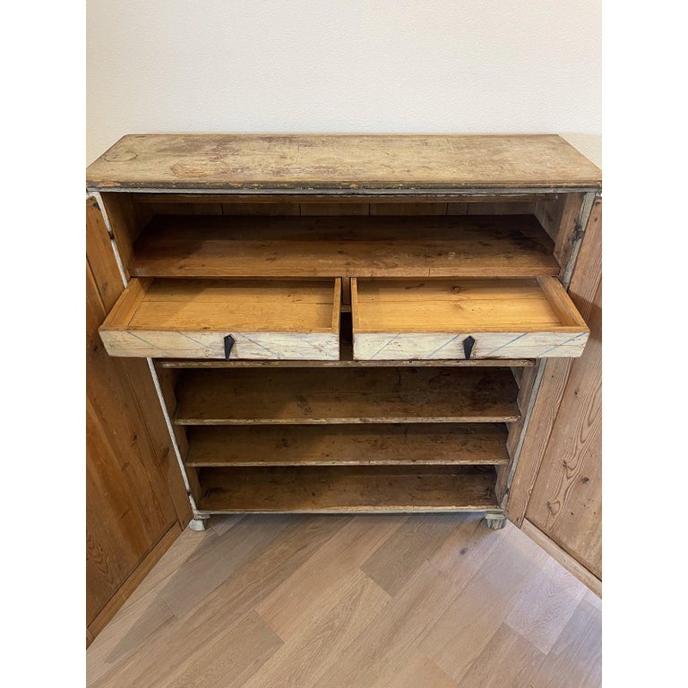 18th/19th Century Swedish Gustavian Period Painted Pine Kitchen ...