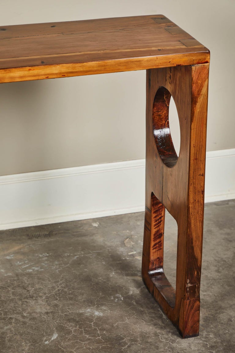 18th Century Chinese Ribbon Table with Dovetail Top at 1stDibs