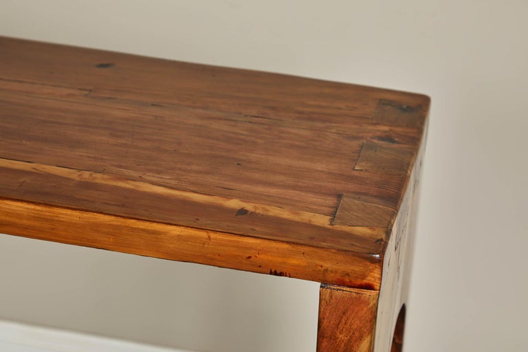 18th Century Chinese Ribbon Table with Dovetail Top at 1stDibs