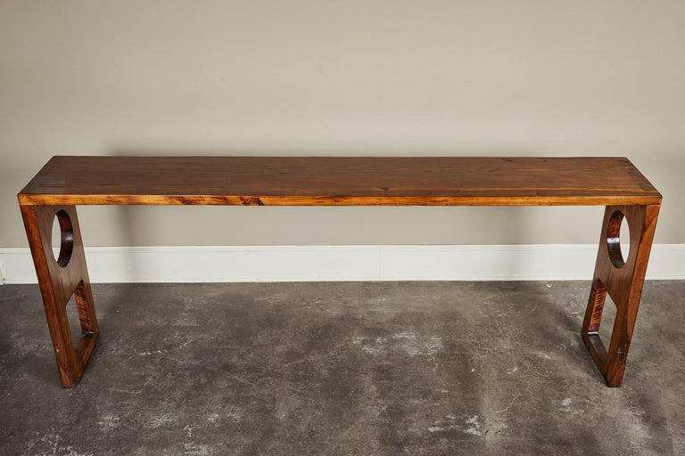 18th Century Chinese Ribbon Table with Dovetail Top at 1stDibs