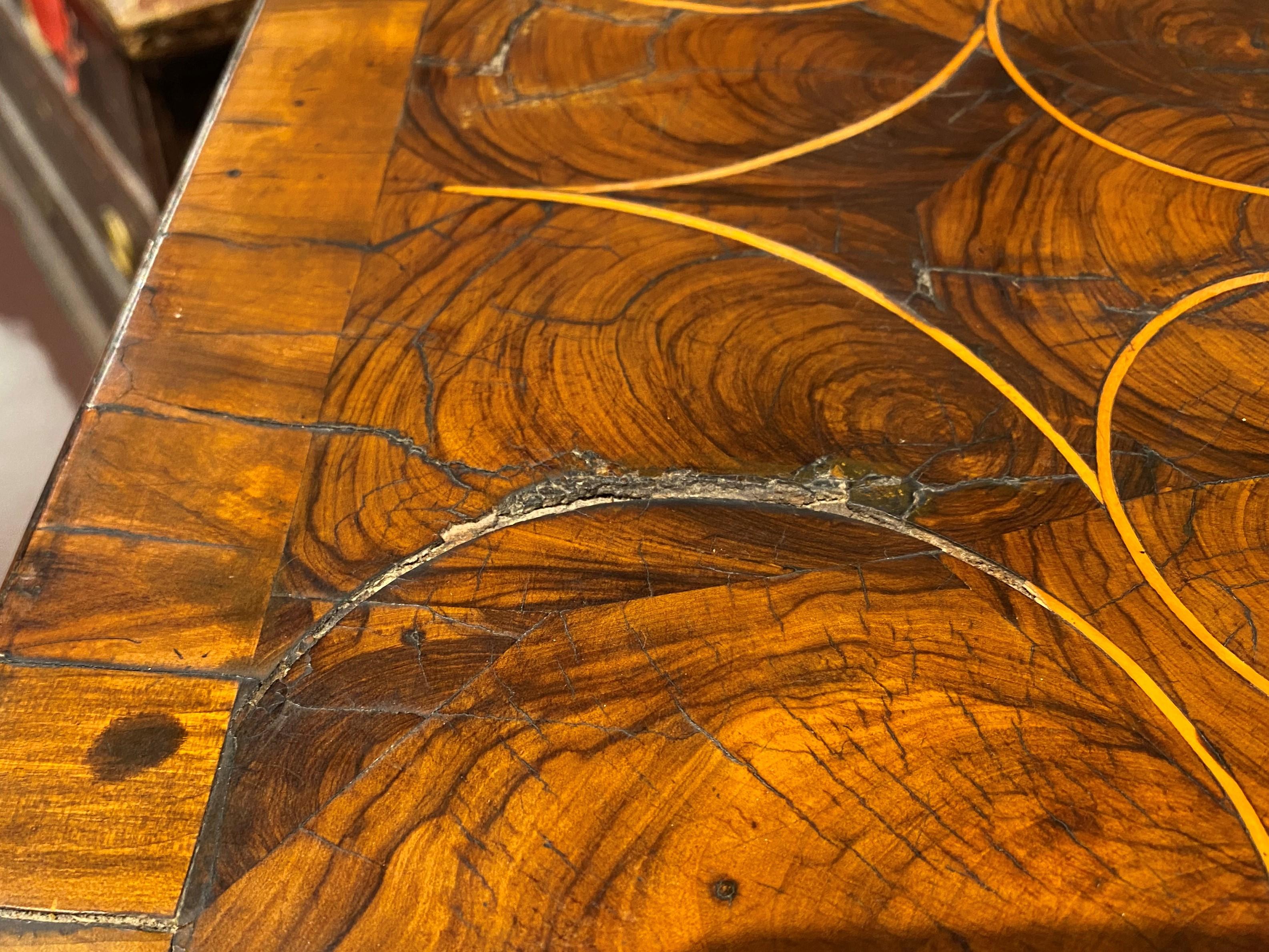 18th Century English Endgrain Walnut Veneer Chest of Drawers from ...