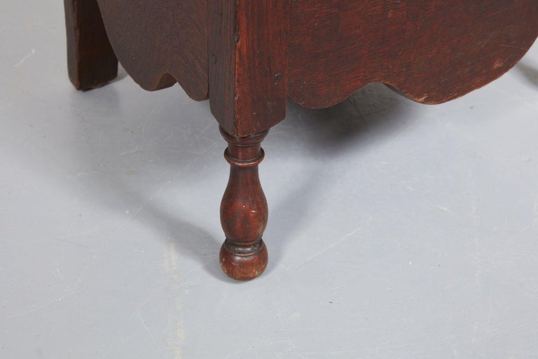 18th c. English Paneled Commode Armchair For Sale at 1stDibs