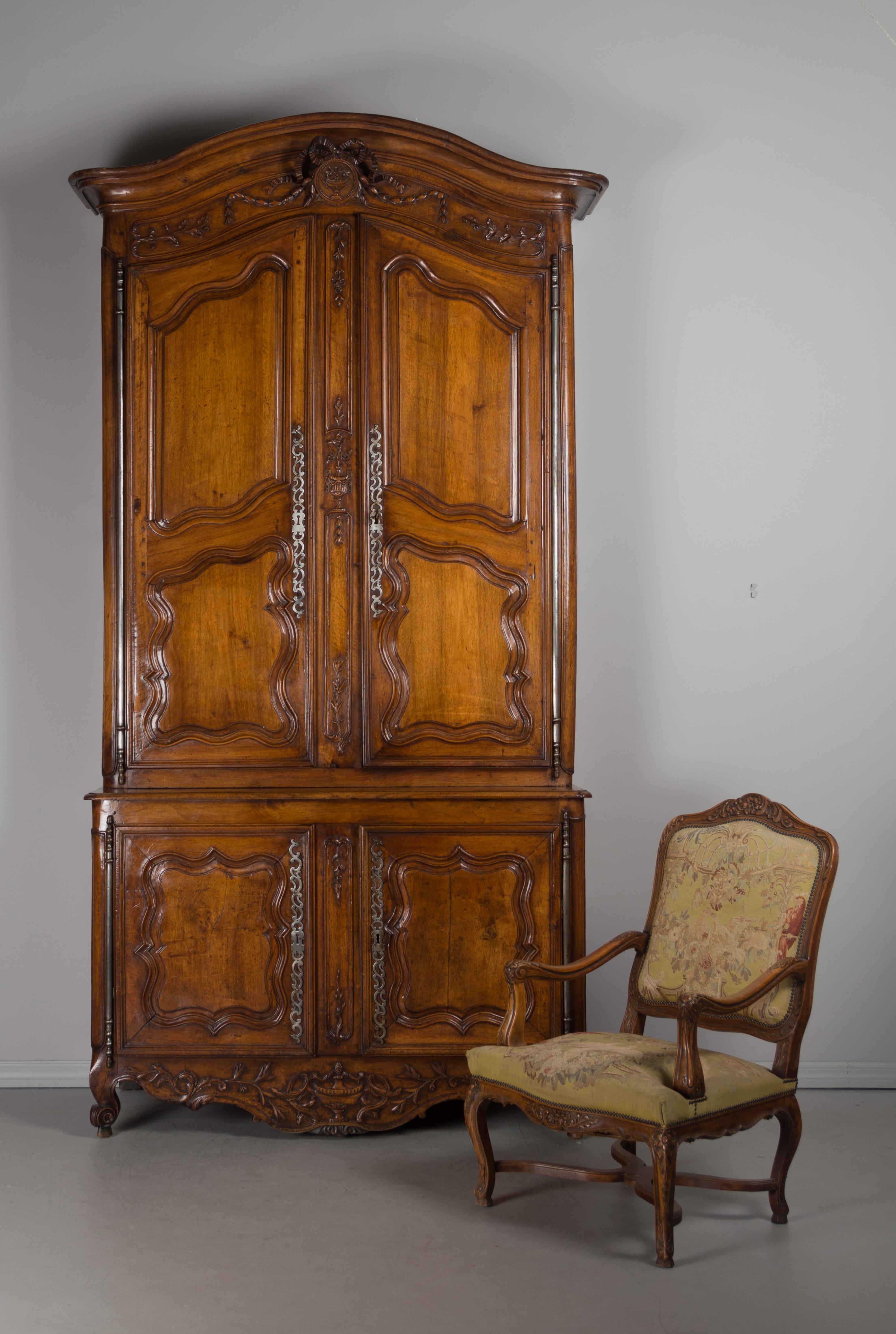 18th Century French Louis XV Buffet a Deux Corps or Sideboard For Sale ...