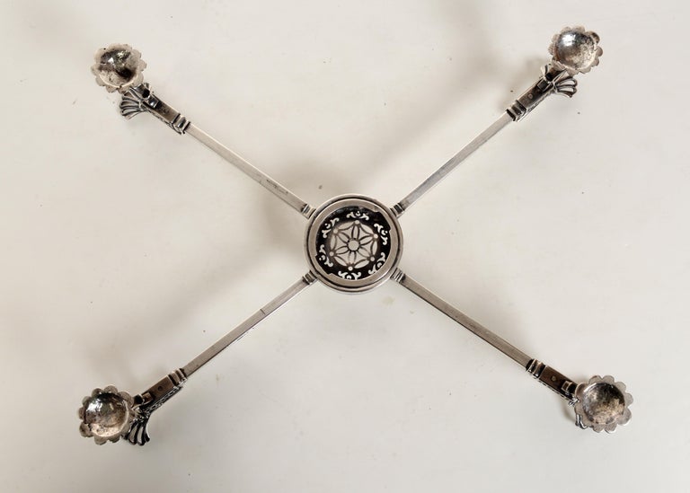 18th c Sterling Silver Dish Cross by William Plummer c1780 For Sale at ...
