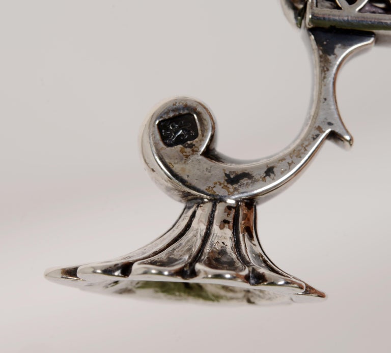 18th c Sterling Silver Dish Cross by William Plummer c1780 For Sale at ...