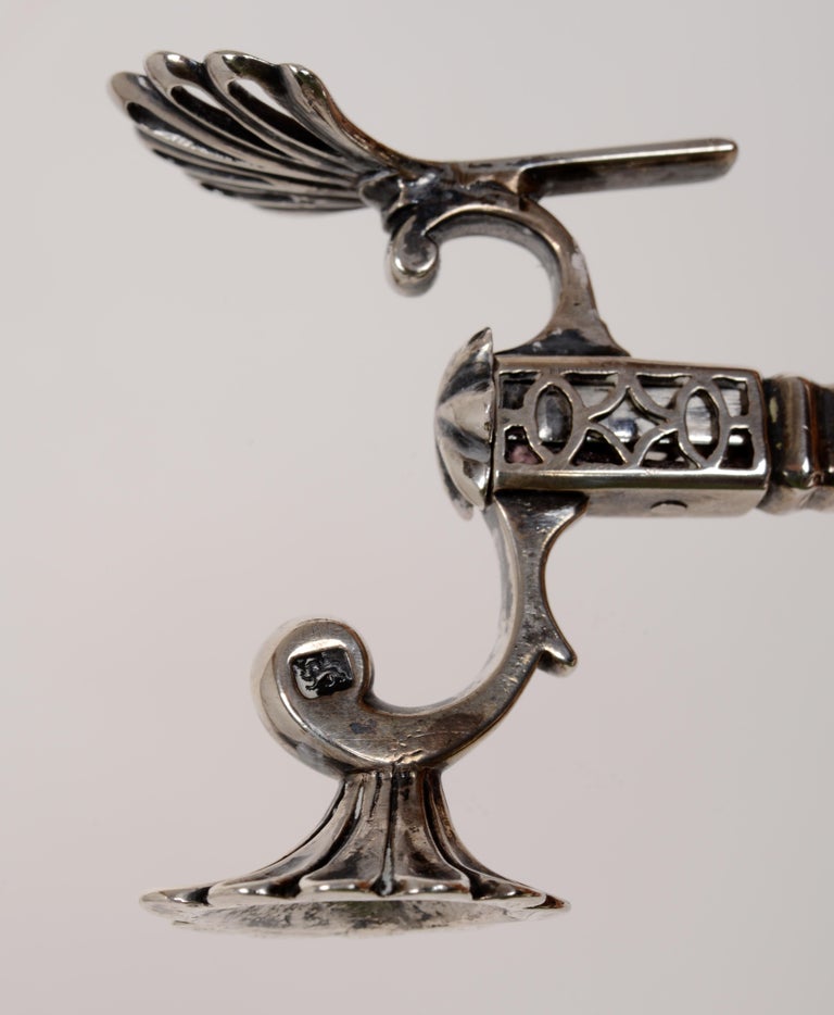 18th c Sterling Silver Dish Cross by William Plummer c1780 For Sale at ...