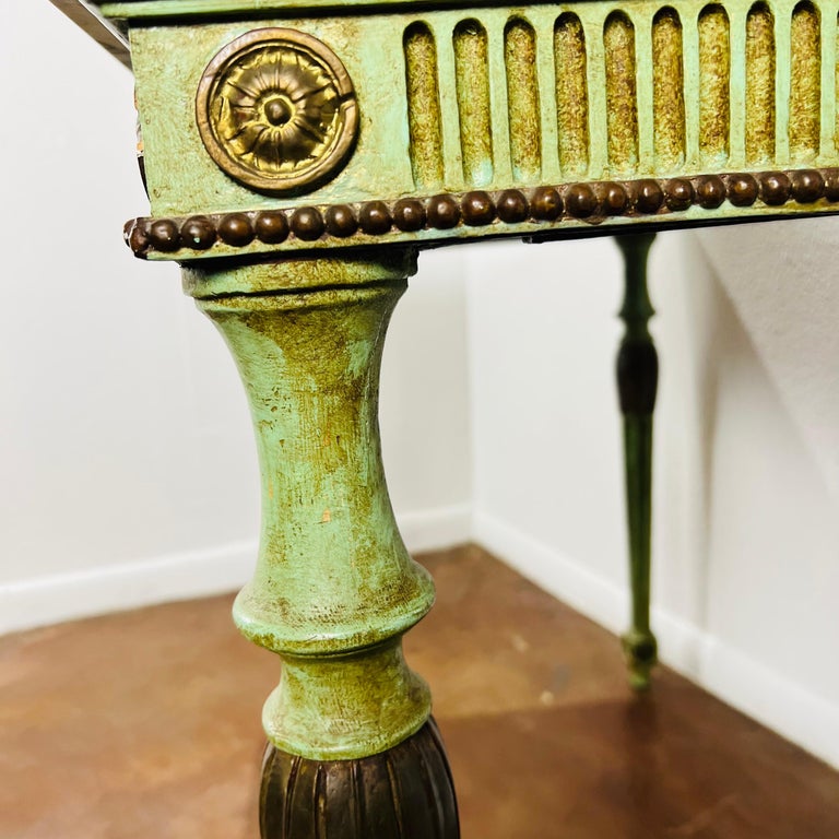 18th Century Adam Style Marble Top Console Table For Sale at 1stDibs