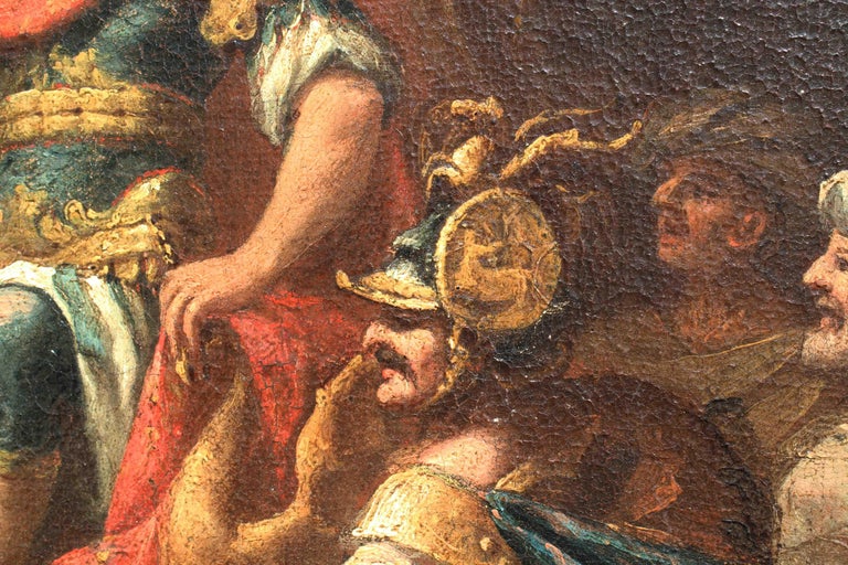 18th Century Ahasuerus and Aman Painting oil on canvas by Giuseppe ...