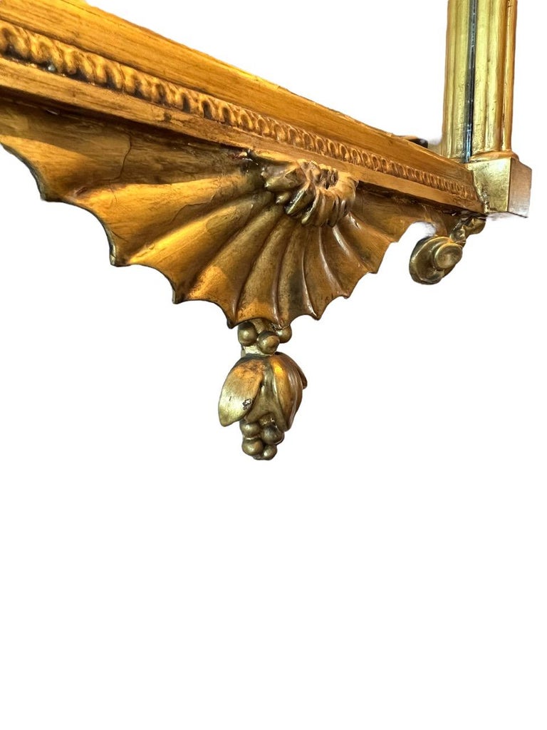 18th Century American Large Federal Period Carved-Wood and Gold Gilt ...