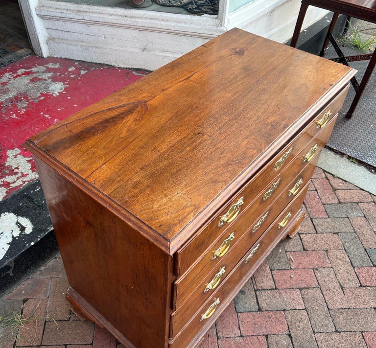 18th Century American Walnut Chest, Possibly Virginia For Sale at 1stDibs