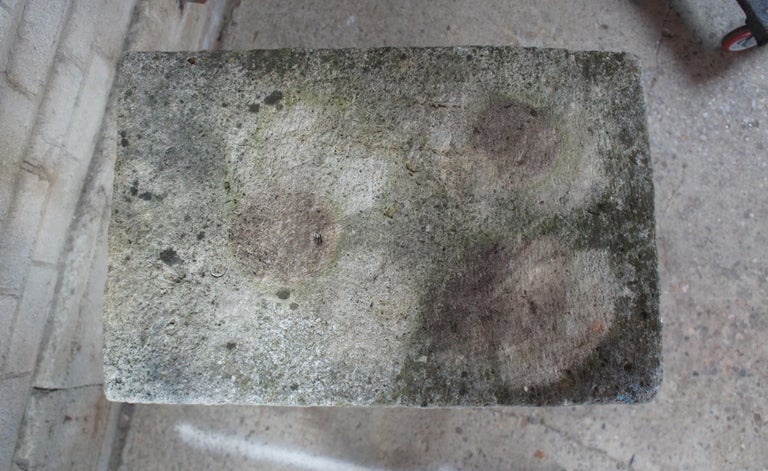 18th Century Antique Carved Stone Outdoor Garden Table Pedestal ...