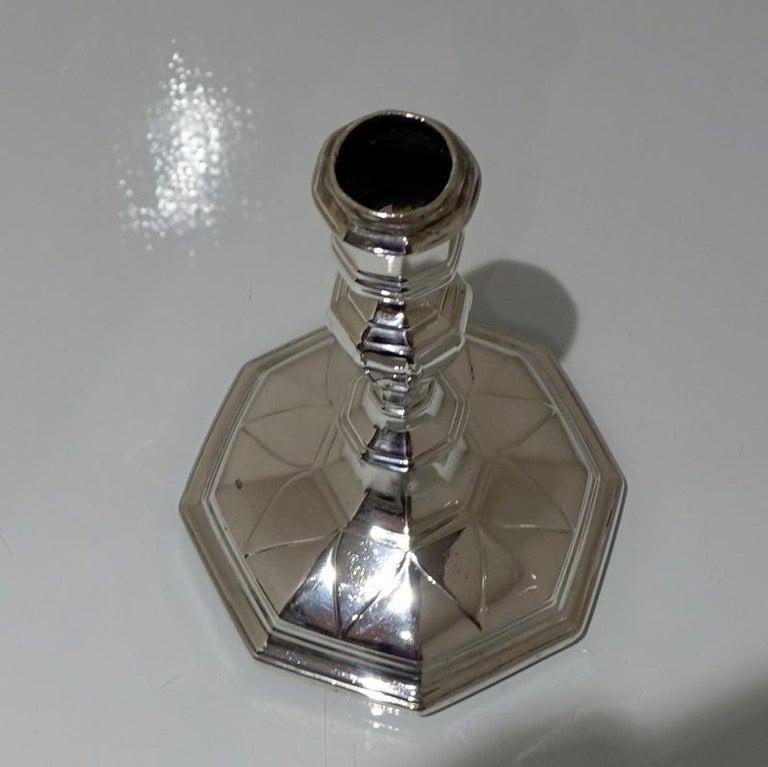 18th Century Antique George I Britannia Silver Pair Candlesticks ...