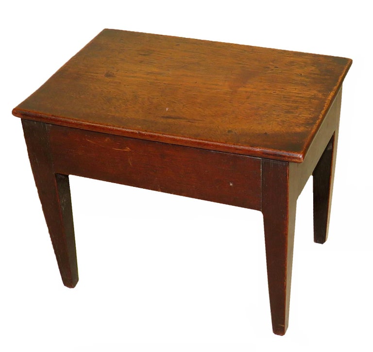 18th Century Antique Mahogany Miniature Side Table at 1stDibs