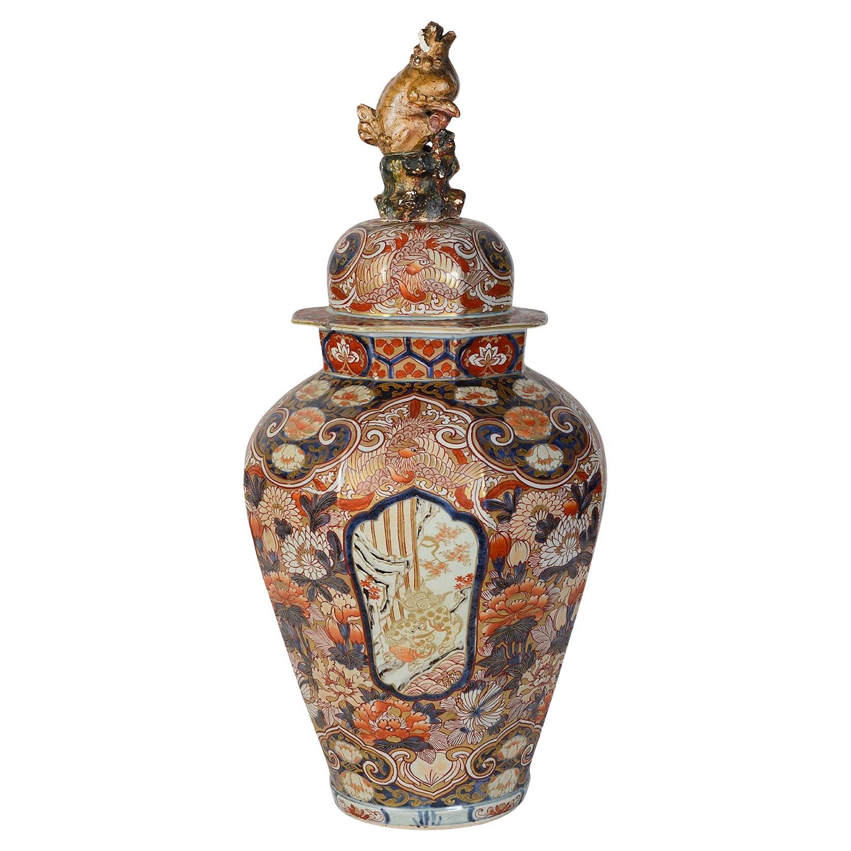 Mid-18th Century Very Rare Toleware Lidded Urn at 1stDibs