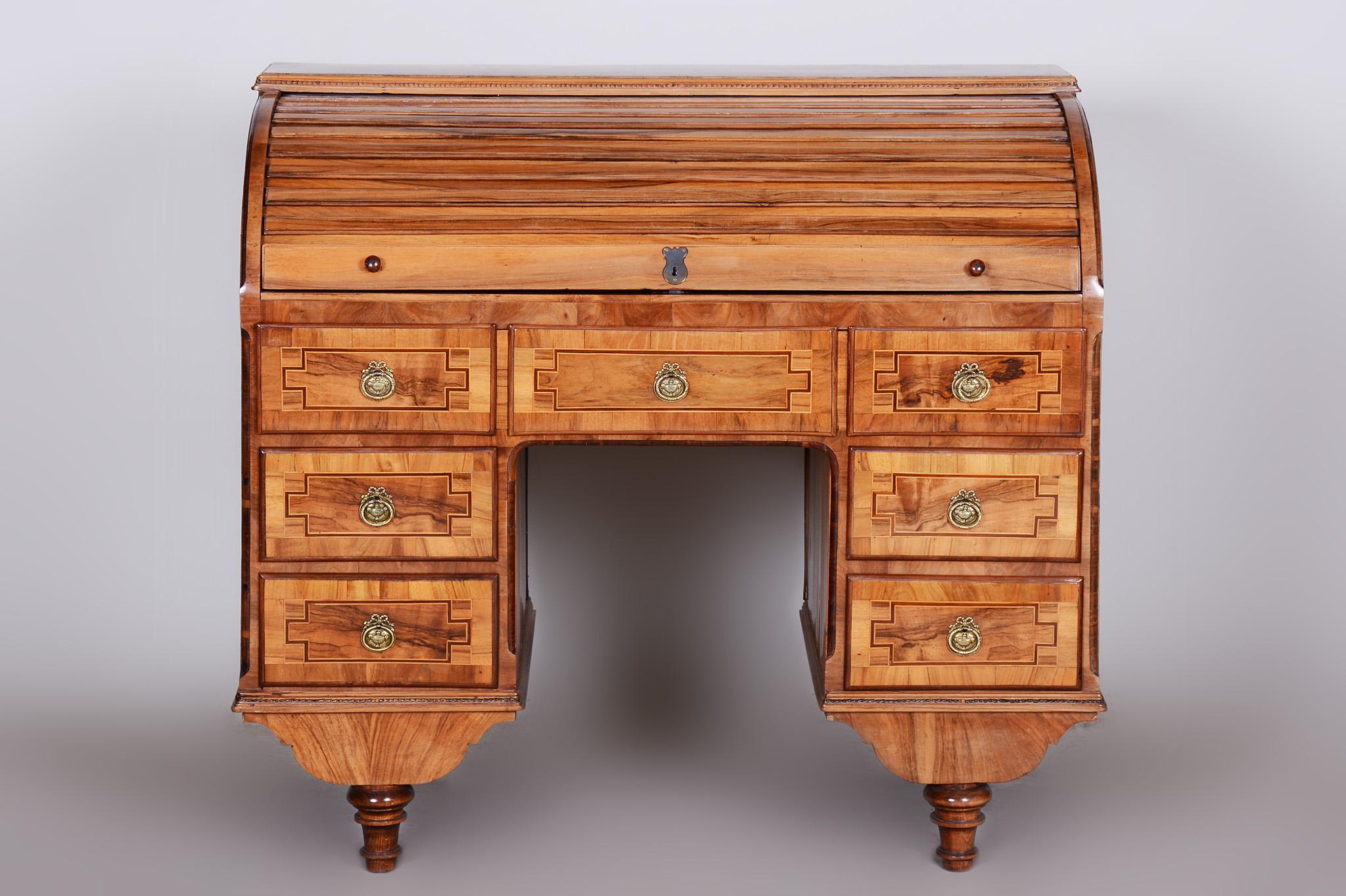 18th Century Biedermeier Shutter Desk Made in 1790s Austria, Restored ...