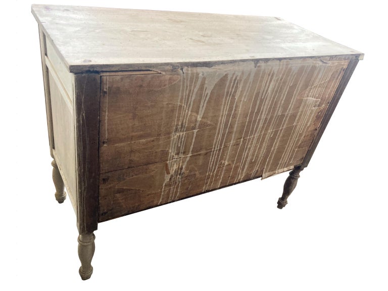 18th Century Bleached Italian Walnut Louis XVI Commode For Sale at 1stDibs
