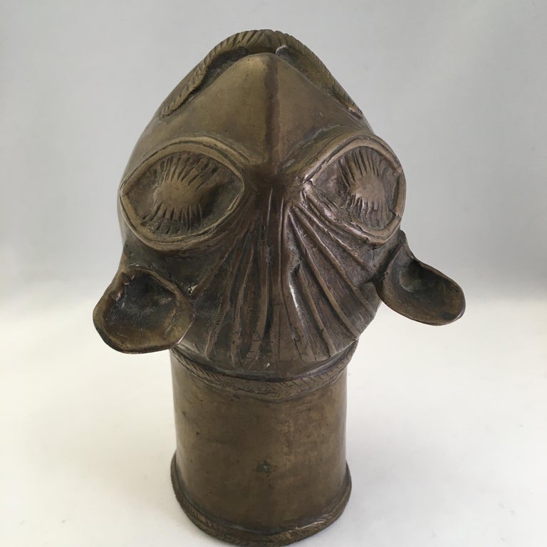 18th Century Bronze Palanquin Leopard Finials at 1stDibs