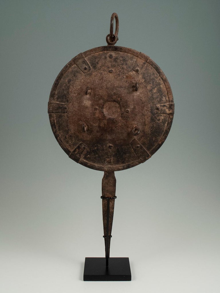 18th Century Buckler Parrying Shield, Santal Region, Northern India For ...