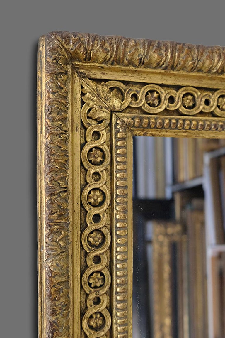 18th Century Carved British Neoclassical Frame, with Choice of Mirror ...