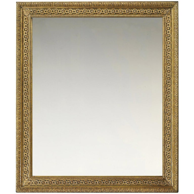 18th Century Carved British Neoclassical Frame, with Choice of Mirror ...