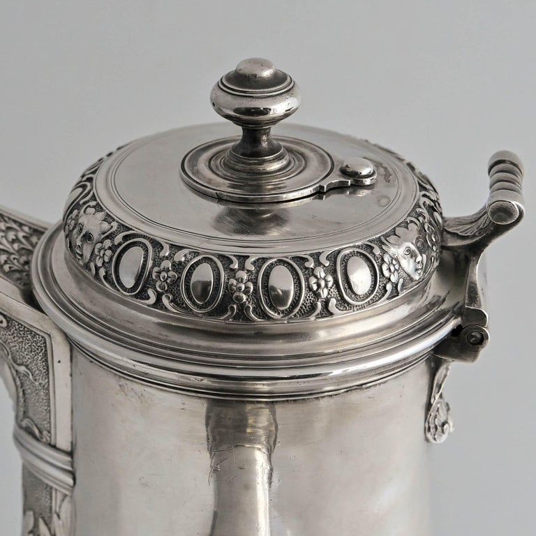18th Century Chocolatiere Paris France 1755 Silver Massiv For Sale at ...