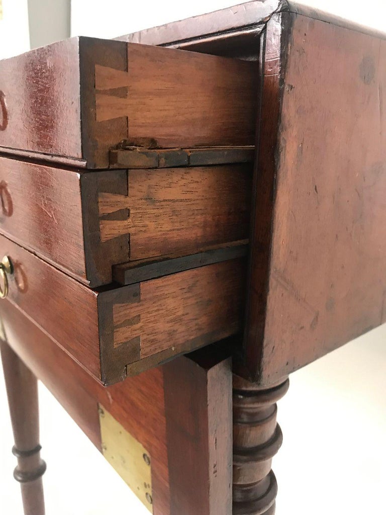 18th Century, circa 1780 English Paymasters Campaign Desk at 1stDibs