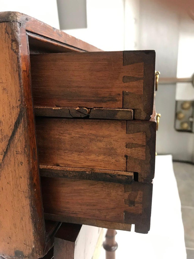 18th Century, circa 1780 English Paymasters Campaign Desk at 1stDibs